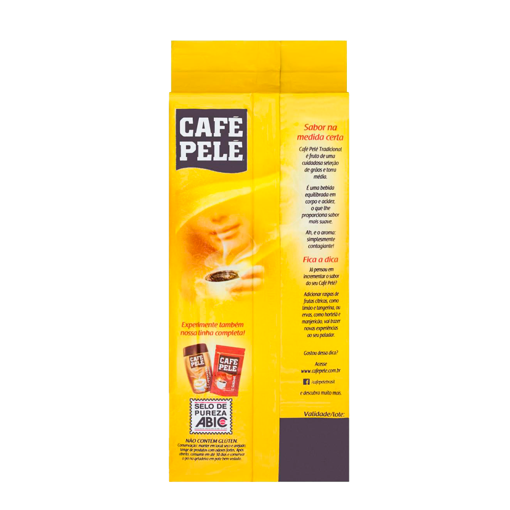 Cafe molido Pele Extra Forte 500g Tostado Sin Azucar - Brasil – Capsulandia