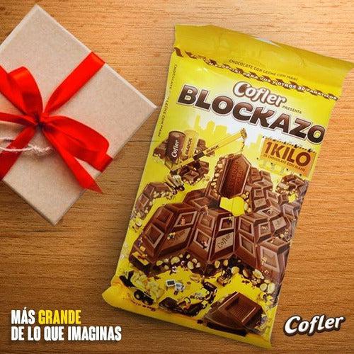 PROMO! Chocolate Blockazo 1 KILO con Mani Cofler Arcor – Capsulandia
